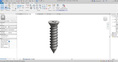 Jesurajan Kennadi On Linkedin Screw Design In Revit