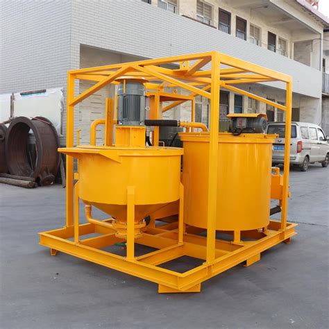 Compaction Grout Mixing Plant Planetary Concrete Mixer