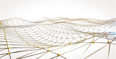 3d Rendering Big Data Visualization Digital Data Network Stock Illustration Illustration Of