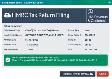 How To Submit Your Ct600 Online Return With Hmrc