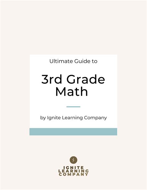 Third Grade Math Level