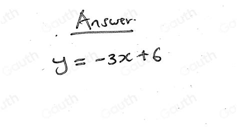 Solved A Function Is Shown In The Table Below What Equation Represents This Function Y 3x 12
