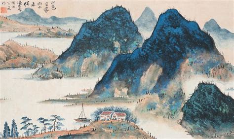 中国当代最著名国画大师，何海霞山水画作品欣赏！