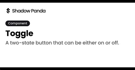 toggle shadow panda