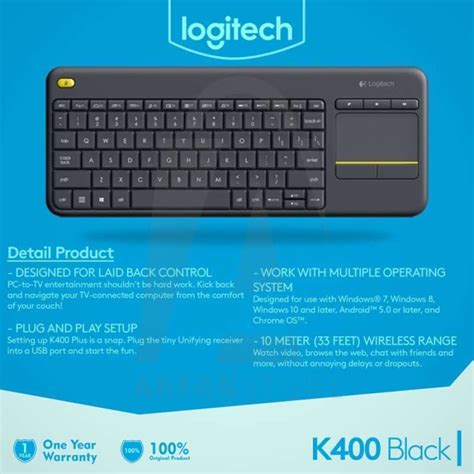 Promo Logitech Wireless Keyboard K400 Diskon 17 Di Seller Eunoia Shop Menteng Dalam Kota