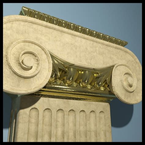 Pilaster Ionic Max