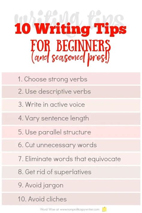 10 simple tips that help anyone write more clearly by kathy