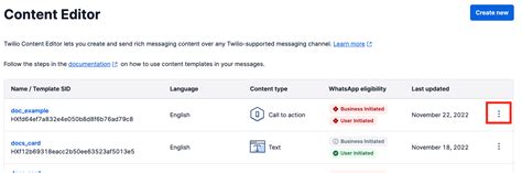 Manage Your Templates With The Content Template Builder Twilio