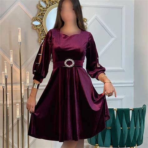 این ۳۲ مدل لباس مخمل مزونی زنانه تو دنیای مد و زیبایی شاهکار هستند ماگرتا