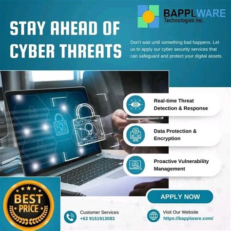🔒 Protect Your Business With Bapplwares Cybersecurity Solutions Ernest San Jose