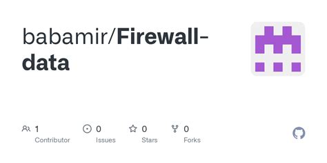Github Babamir Firewall Data