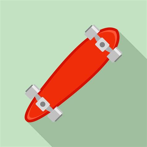 Premium Vector Speed Skateboard Icon Flat Illustration Of Speed