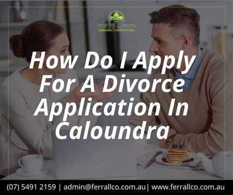 Divorce Application In Caloundra How To Apply Easily