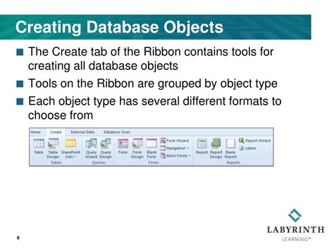 Ppt Lesson 29 Building A Database Powerpoint Presentation Free