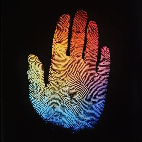 a detailed look at the palm print recognition process including image