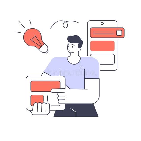 Male Software Developer Digital Designer Having Innovation Idea