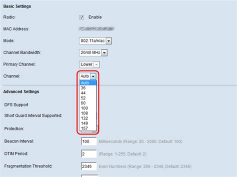 Basic Radio Settings On The Wap371 Cisco