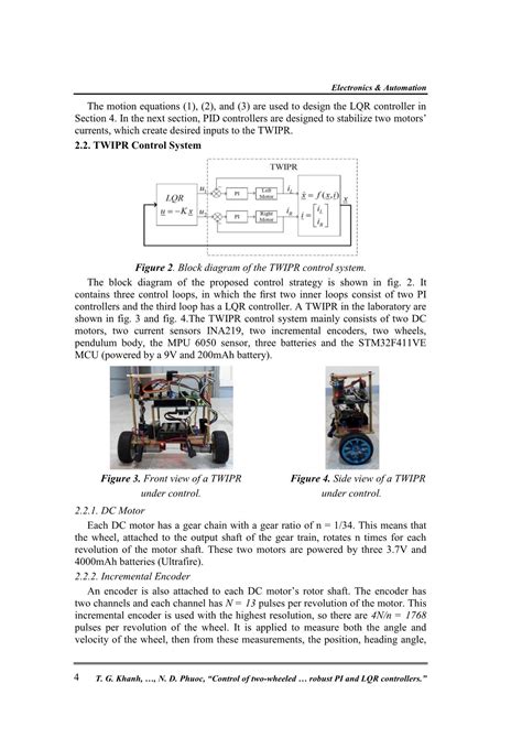 control of two wheeled inverted pendulum robot using robust pi and