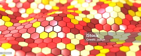 강철 육각 형 셀멀티 컬러 디지털 기술 배경 벌집 구조의 3d 추상적 인 그림 0명에 대한 스톡 사진 및 기타 이미지 0명