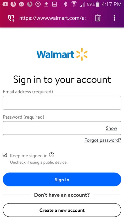 App Crashes After The Walmart Login Page Is Accessed · Issue 38632