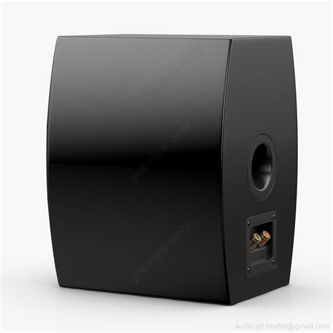 기술 Sb C700 검은 광택 3d 모델 20 3ds Obj Max Free3d