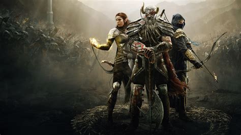 The Elder Scrolls Online Wallpaper 4k Game Art