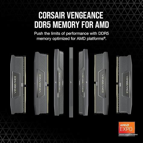 Corsair 32gb Kit Ddr5 6000mhz Cl30 Vengeance Grey Amd Expo Aukro