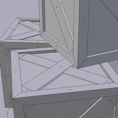 3d Model Of Crates Blender Cycles