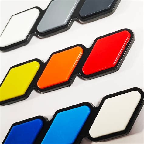 Tri Color Grille Badge Trd Emblem For Trd Pro Off Road 4x4 Etsy