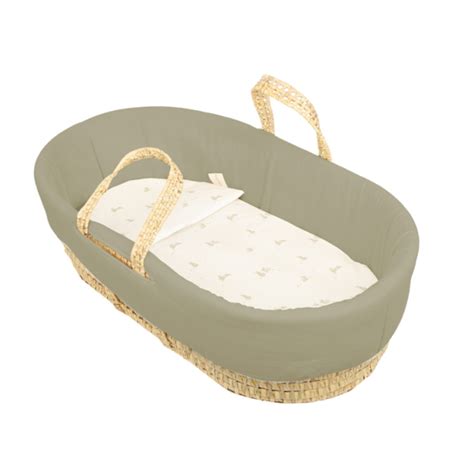 Moisés De Mimbre Bunny Infantdeco