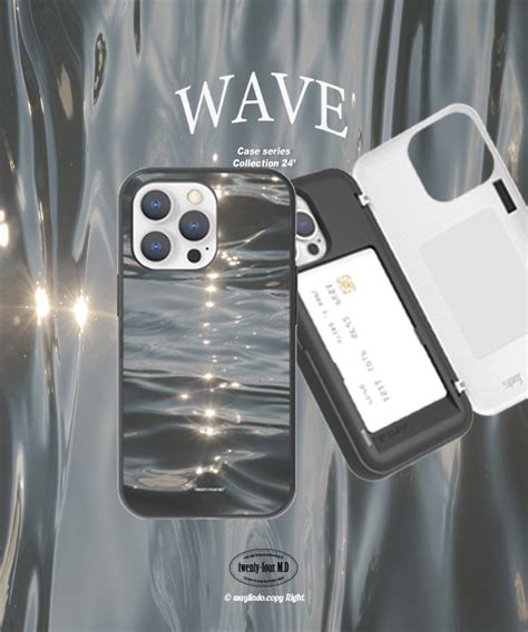 Wave 카드 수납 도어범퍼 케이스 전기종 아이폰 갤럭시 노트9 A13 A23 A22 A24 A32 A33 A34 A52 A