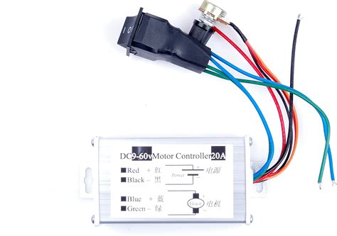 Amazon Com PWM Motor Speed Controller Waterproof Shell DC V A Pulse Width Modulator