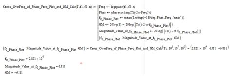 solved discrepancy in bode plot phase frequency plot ptc