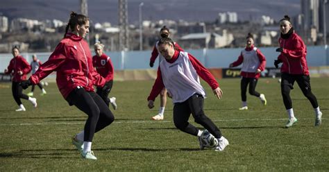 საქართველოს ქალთა ნაკრები ჩრდილოეთ მაკედონიასთან მატჩებისთვის ემზადება ეროვნული ნაკრები