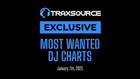 Traxsource Most Wanted Djs Chart 2023-01-07 - YouTube