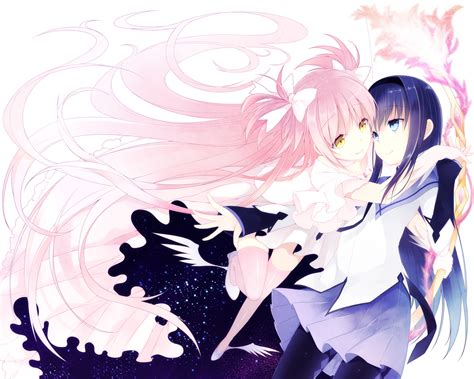 Akemi Homura Hase Neet Kaname Madoka Mahou Shoujo Madoka Magica Thighhighs Ultimate Madoka