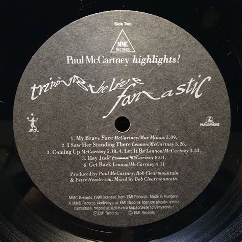 Купить виниловую пластинку Paul Mccartney 1990 Tripping The Live