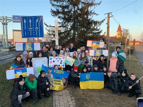 Інтернаціональна хода за мир в Україні 21 лютого у м Загонь відбулась спільна хода за мир в
