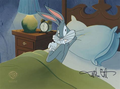 Bugs Bunny Original Production Cel Ifa10868 Disney Art On Main Street