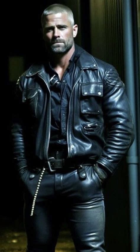 Leather Fashion Men Mens Leather Clothing Mens Leather Pants Biker