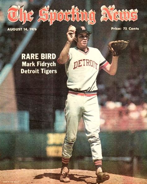 Mark Fidrych The Sporting News 1976 Detroit Tigers Sports News