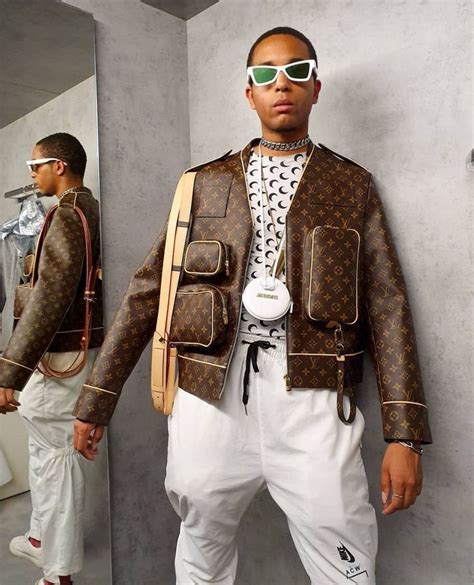 Mongram Outfit By Travishuuji Osvgallery Mens Street Style Streetwear Men Outfits Street