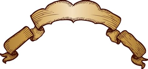 10 Vintage Blank Scroll Banner Vector Images Ribbon Banner Vector