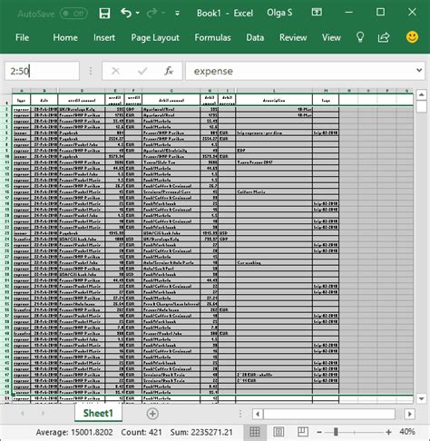 How To Select A Large Data Range In One Click In Excel Microsoft Excel