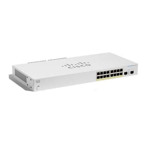 Thiết Bị Chia Mạng 18 Port Gigabit Ethernet Poe Smart Switch Cisco Cbs220 16p 2g Eu Chính Hãng