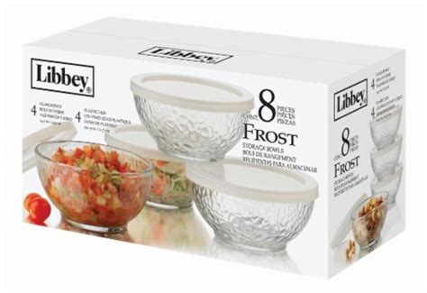 Libbey Frost Glass Bowls 8 Count Kroger
