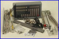 Axis DRO Digital Readout Display Meter For Milling Lathe Machine Linear Scale Axis Digital