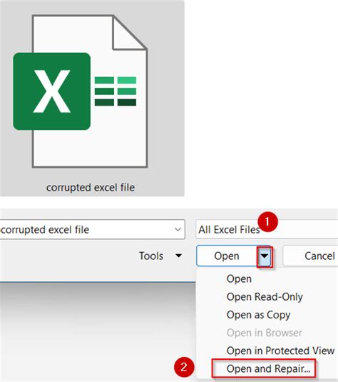 how to recover corrupted excel file 8 effective methods excel insider