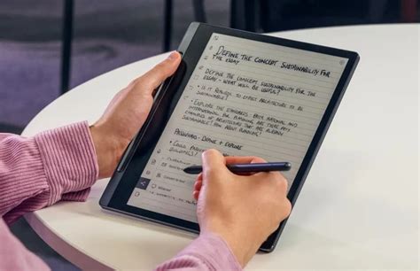 Lenovo Smart Paper Ile Kalemle Not Alma Deneyimini Dijital Ortama Ta Yor