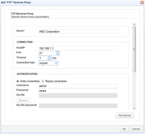 creating a reverse proxy